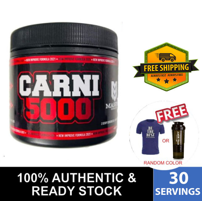 HALAL L-CARNITINE CARNI 5000 (FREE GIFT) POWERED FAT BURNING 30 SERVING ...