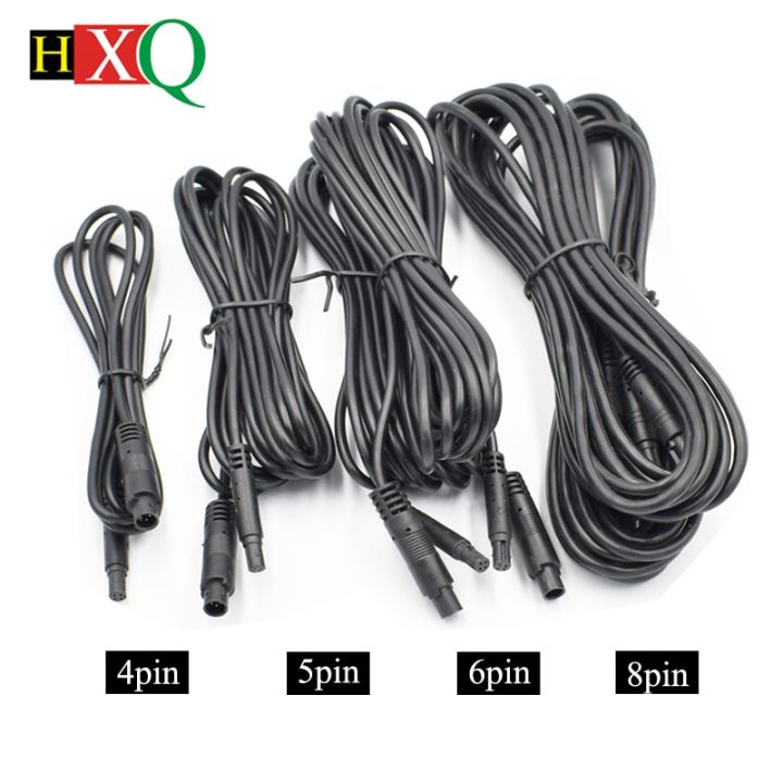 4Pin 5Pin 6Pin Car DVR Camera Extension Cable HD Monitor Vehicle Rear ...