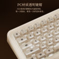 AKKO YU01 Transparent Mechanical Keyboard Customized Bluetooth Wireless ...