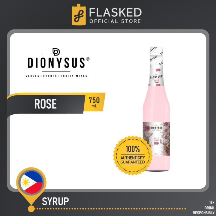 Dionysus Rose Syrup 750ml | Lazada PH