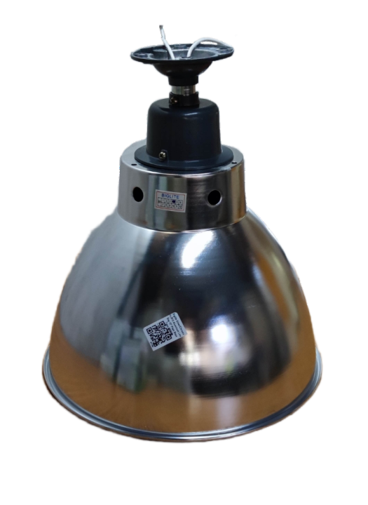 10" Aluminum Reflector with E27 Socket 5A 220V, 10 Inches Reflectorize ...