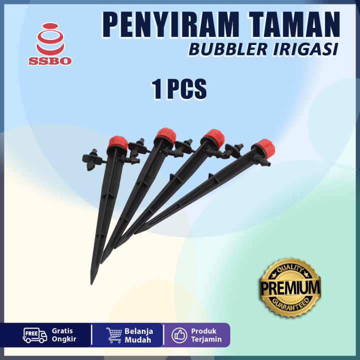Sprinkler Adjustable Stick Dripper Irigasi Efisien untuk Taman dan ...