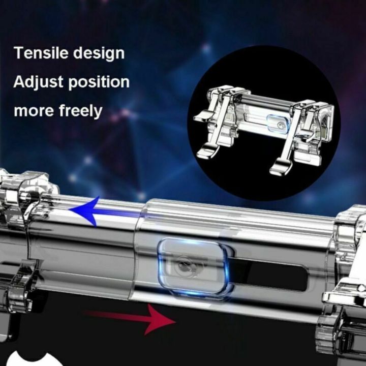 SHOCK K9 Metal Keys Six-finger L1R1 Shooter Controller Button Trigger ...