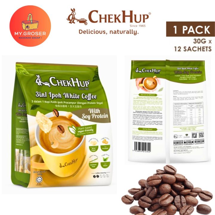 3 in 1 Ipoh White Coffee With Soy Protein (30g x 12s) | Lazada PH