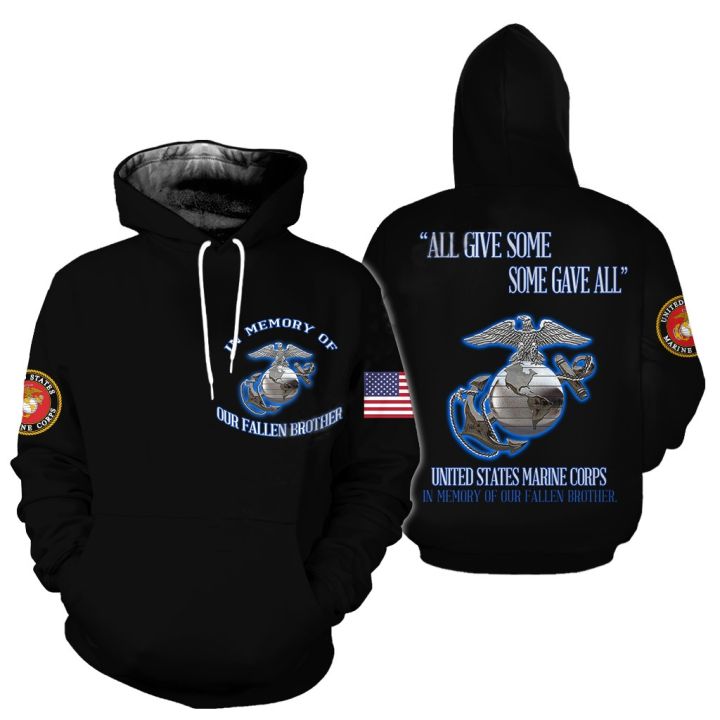 Hoodies Áo khoác cho nam Tay áo dài Cho Nam Giới USMC Thủy Quân Lục ...