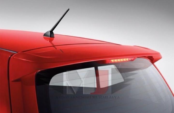 Perodua Axia ABS Spoiler With Brake Light (Midnight Blue) GOOD | Lazada
