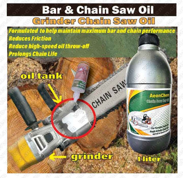 Chain Saw Oil, Bar Saw Oil, Grinder Chain Saw Oil - 1 liter | Lazada PH