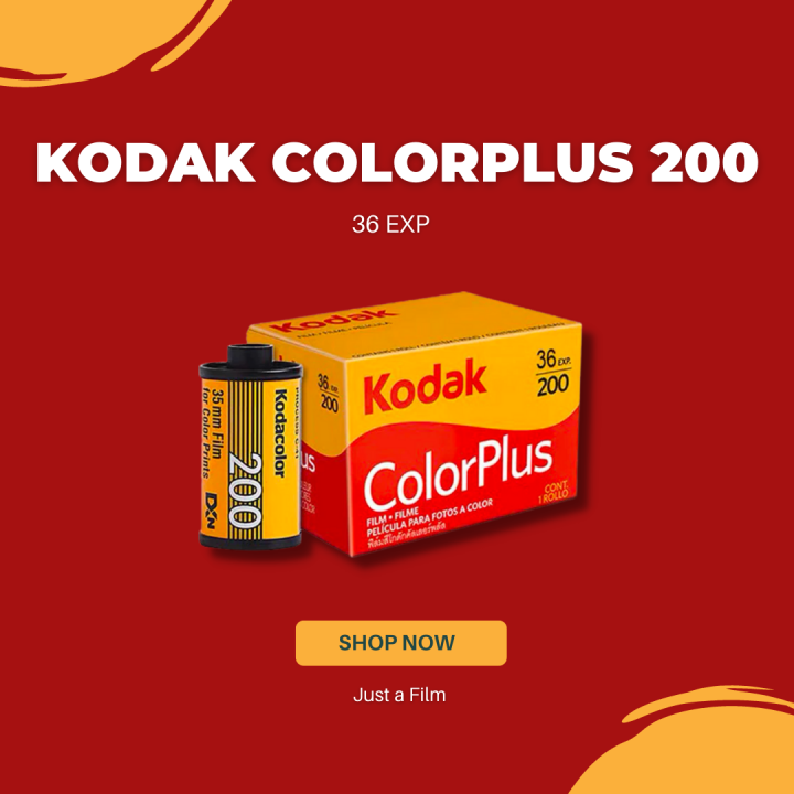 (Color Film) Kodak ColorPlus 200 35mm Film (01/2025) | Lazada.co.th