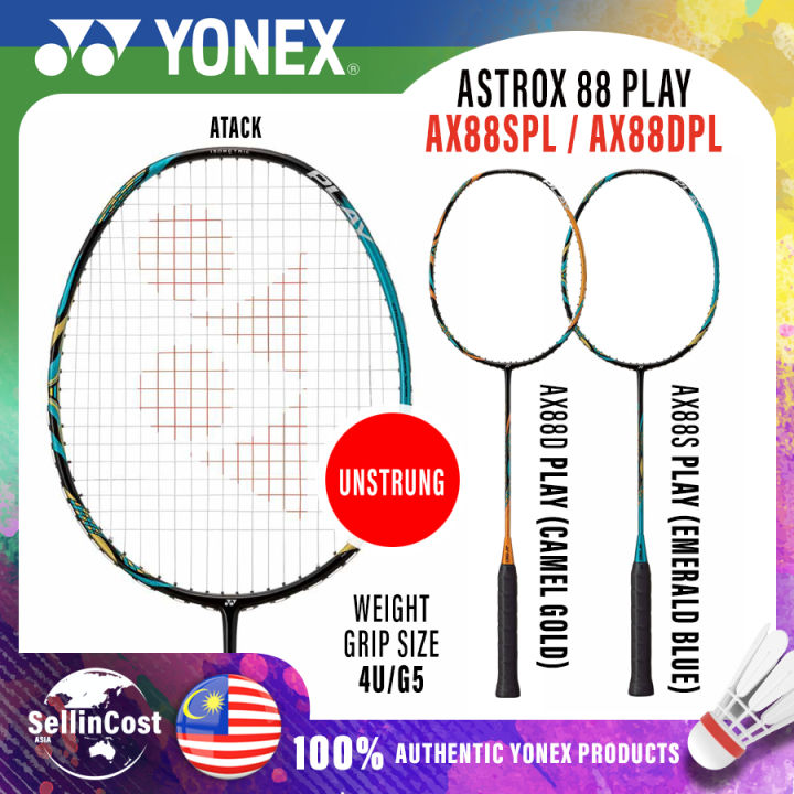 SellinCost Original Yonex Astrox 88S 88D Play Badminton Racket Racquet ...