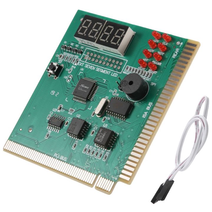 Diagnostic PCI 4-Digit Card PC Motherboard Post Checker Tester Analyzer ...