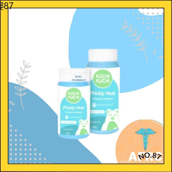 breastfeeding products ⚘Kuchi Kuchi Prickly Heat Cooling Powder 50G and ...