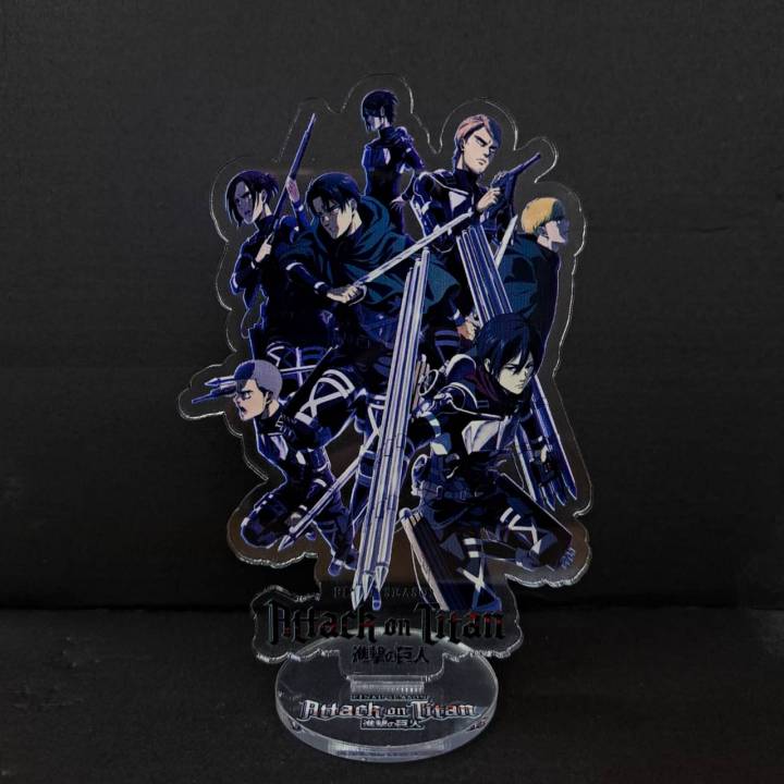 Acrylic Stand Figure Anime Standee Akrilik ANIME Attack On Titan SNK ...