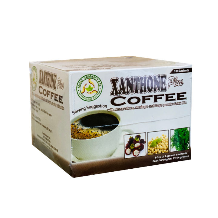 Xanthone Plus Coffee Mix with Mangosteen Moringa and Soya Powder 10 ...
