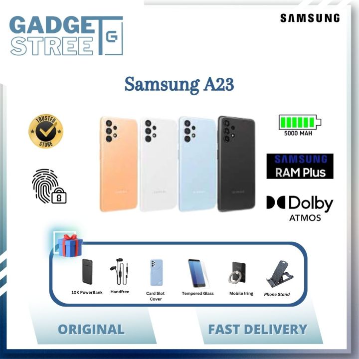 Samsung Galaxy A23 (6GB Ram + 128GB Rom) + 1 Year Warranty By Samsung Malaysia (SM-A235) | Lazada