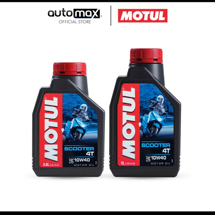 MOTUL Scooter 4T 10W40 Mineral Engine Oil - Available in 800ml and 1 ...