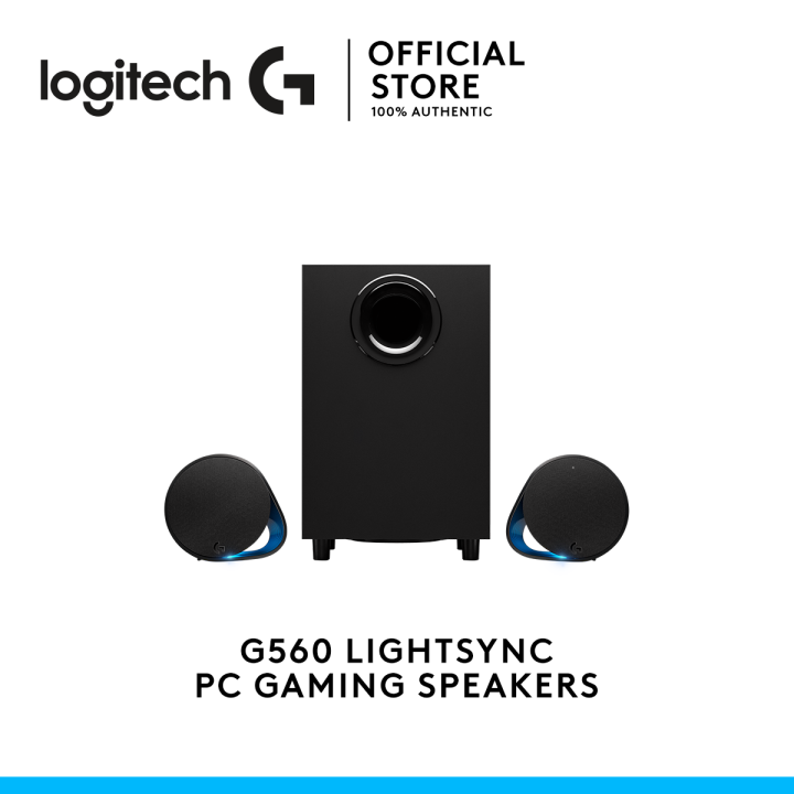 Logitech G560 RGB Pc Gaming Speakers with Game-Driven Lighting 2.1, 240 ...