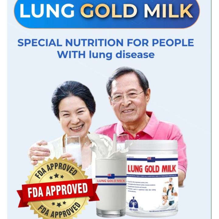 LUNG GOLD MILK 400G GOOD FOR RESPIRATORY SYSTEM | Lazada PH