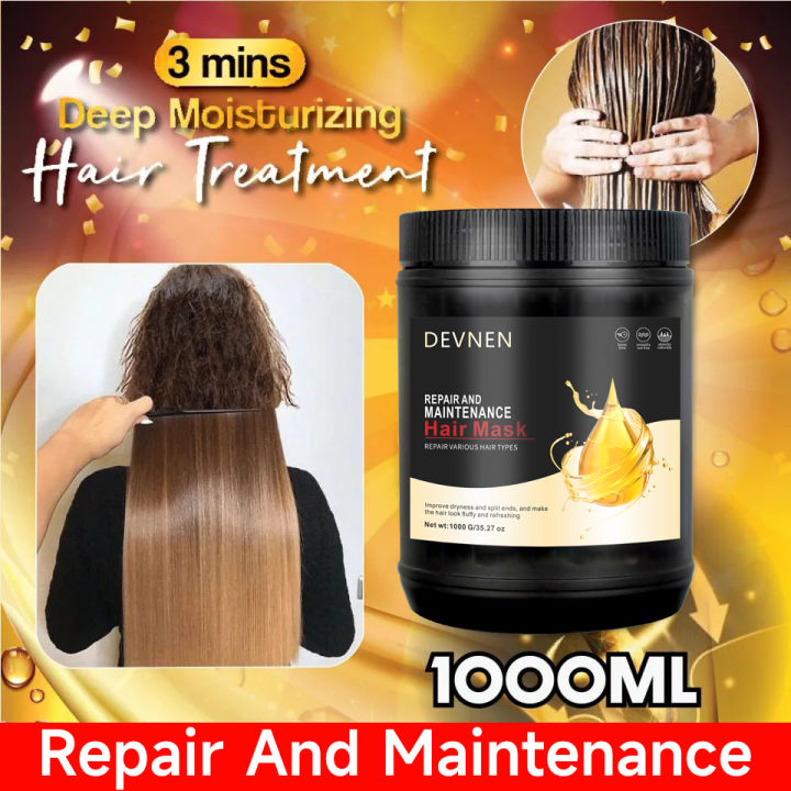DEVNEN 1000ml Hair Mask Treatment Original Repair And Maintenance ...