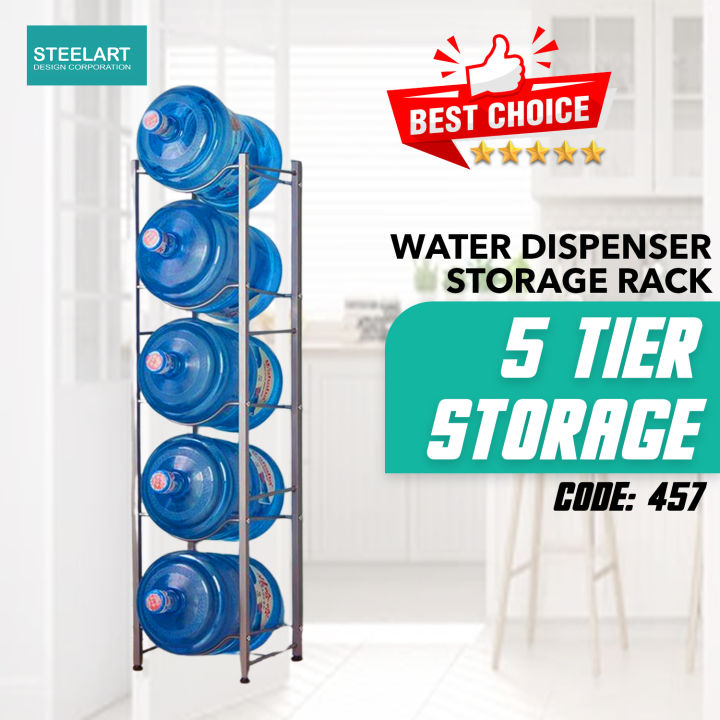 Steelart Water Dispenser Rack Water Stand, Water Rack, Storage Rack ...