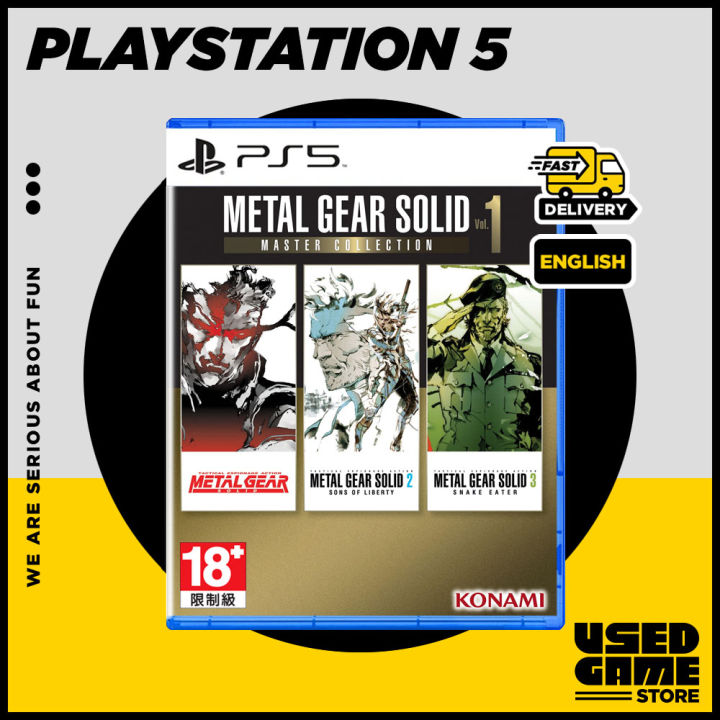 PS5 Metal Gear Solid: Master Collection Vol. 1 [R3/English] | Lazada