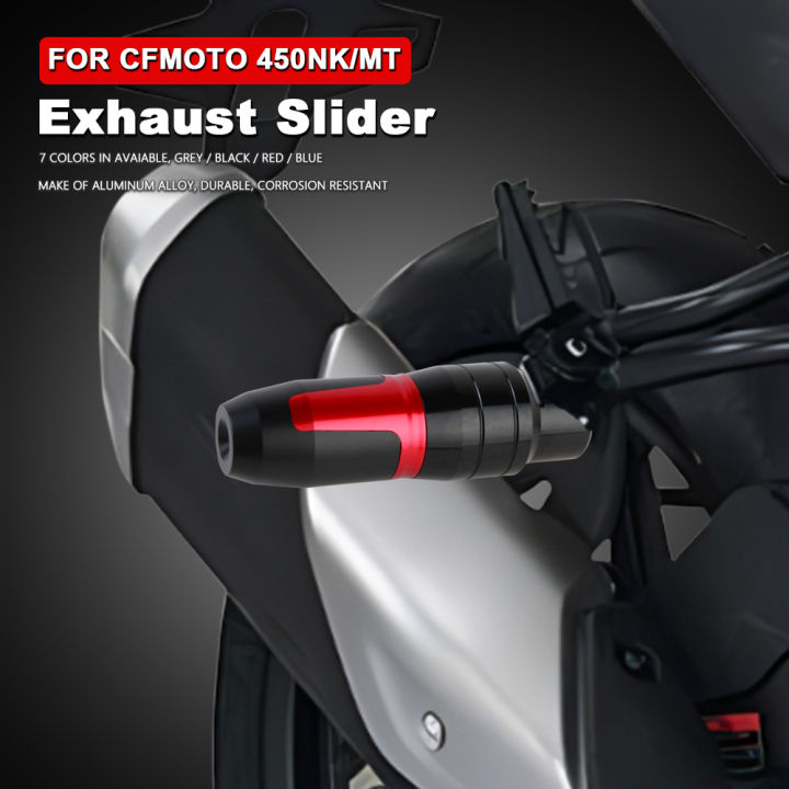 Exhaust Slider Aluminum Falling Protection for CFMoto 450MT CF Moto 450 ...