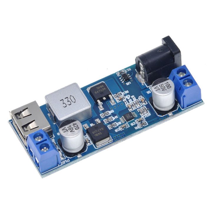 1PCS DC-DC 24V/12V To 5V 5A Replace LM2596SStep Down Power Supply Buck Converter USB Step-down ...