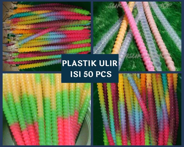 Plastik Es Ulir Cacing Panjang | Lazada Indonesia
