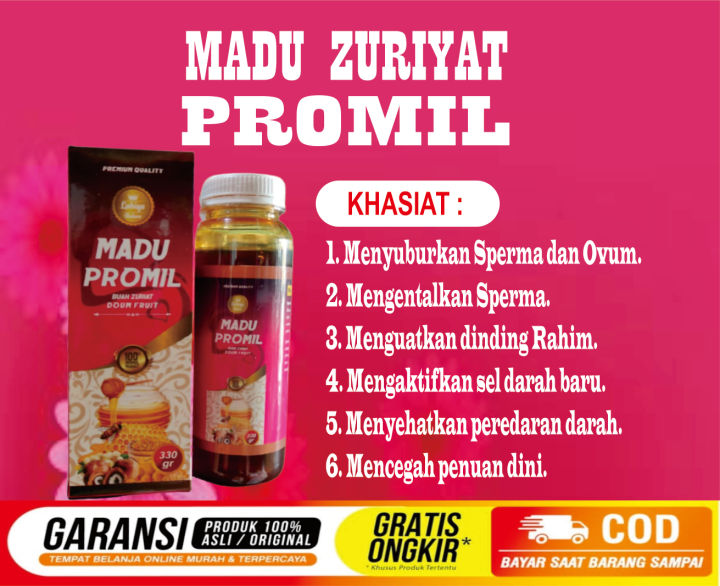 COD| MADU ZURIAT PROMIL 330GR GARIS 2|LABIQA BISA UNTUK SUAMI DAN ISTRI ...