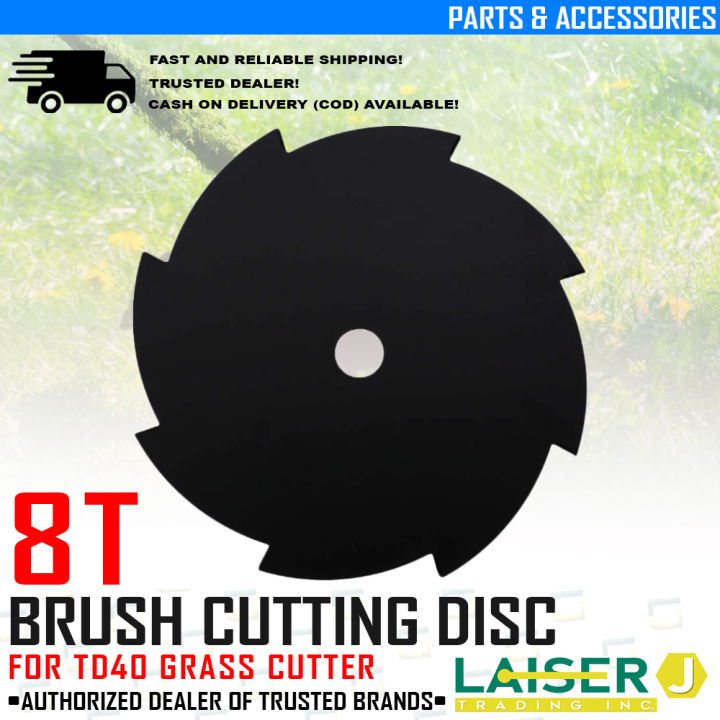 Kawasaki Grass Cutter TD40 Cutting Blade / Cutting Disc 8T Brush Cutter ...