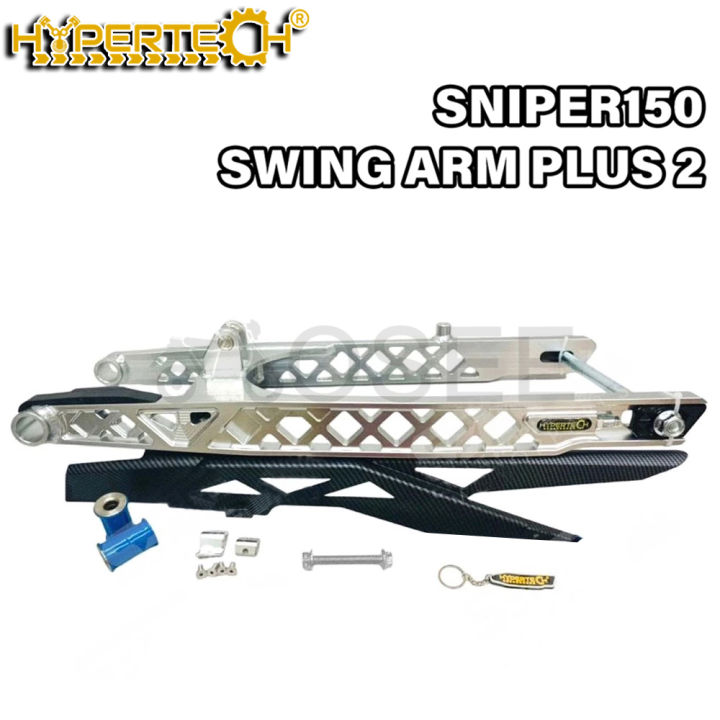 Hypertech Swing Arm CNC Plus 2 inch For Yamaha Sniper150 Sniper155 ...
