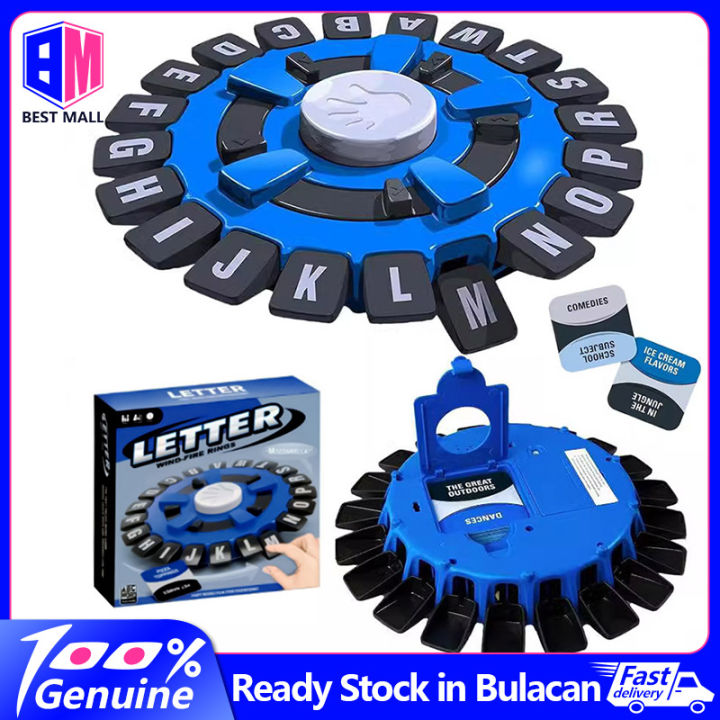 [🇵🇭 Stock&COD] Word Game Fast-Paced Family Board Game Spelling Word ...
