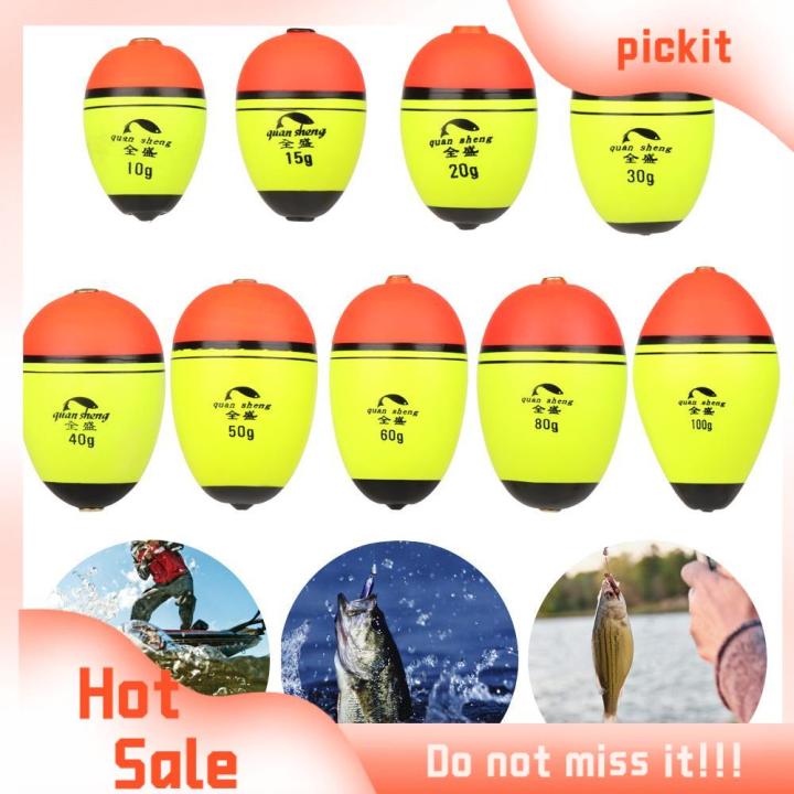 PICKIT ร้อน ปลาดุก การลอยตัว อีวา โฟม Bobber ทุ่นตกปลา Ball Boia ...
