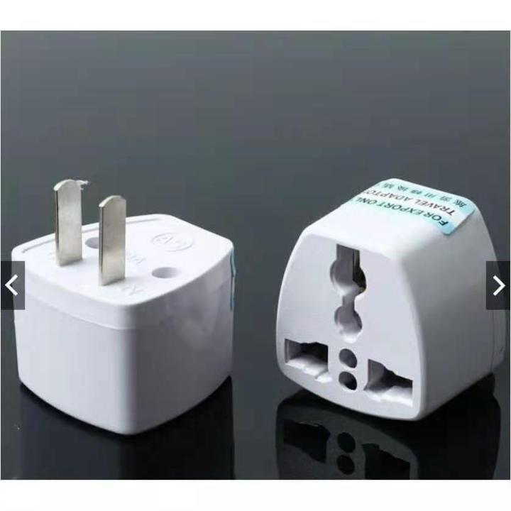 Universal AC Travel Power Plug Conversion Adaptor Three Holes 3 Turn 2 ...