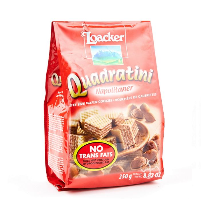 Loacker Quadratini Napolitaner Wafer 250g | Lazada PH