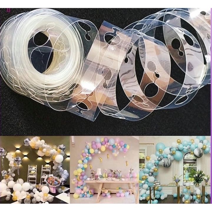 NEW 5M Balloons Chain Connect DIY Arch Wedding Party Birthday ...