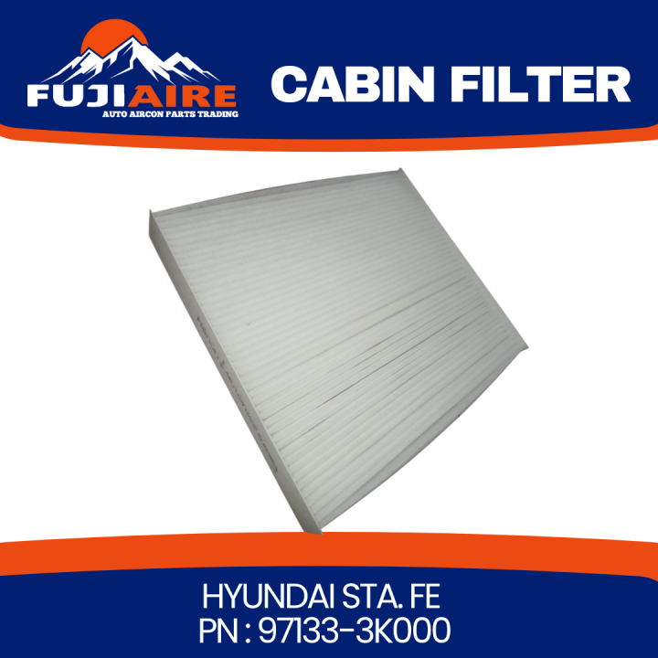 CABIN FILTER FOR HYUNDAI STA.FE (97133-3K000) | Lazada PH