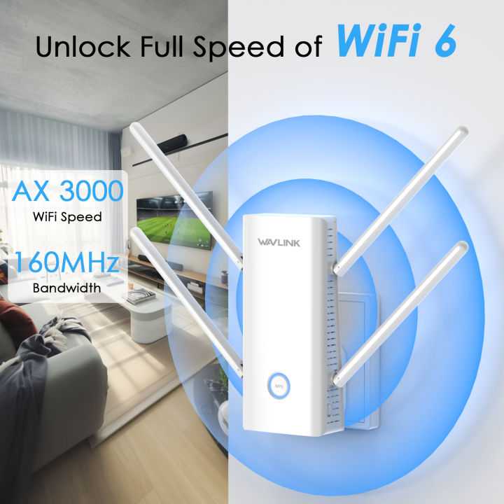 WAVLINK AX3000 Dual Band Wi-Fi 6 Repeater/AP/Router, WiFi Amplifier ... WAVLINK AX3000 Dual Band Wi-Fi 6 Repeater/AP/Router, WiFi Amplifier ...