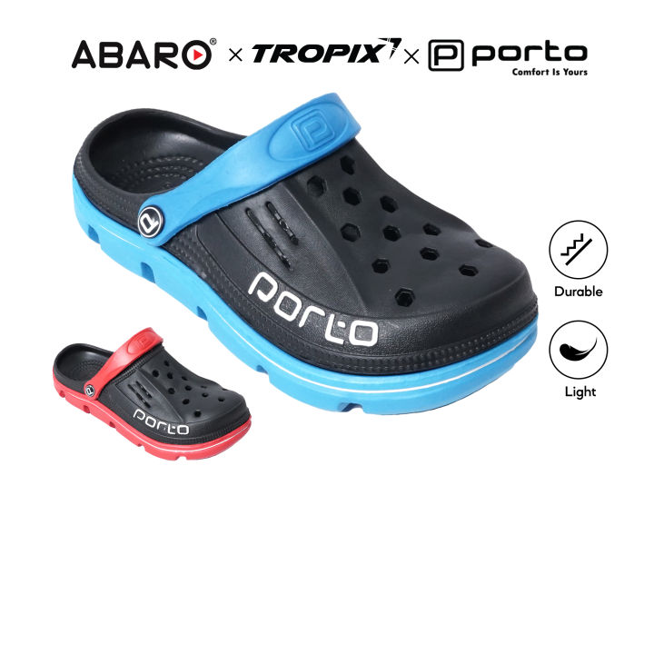 ABARO Super Light Comfy ESN81B1 TROPIX PORTO Men Mule Clogs Shoes Kasut ...