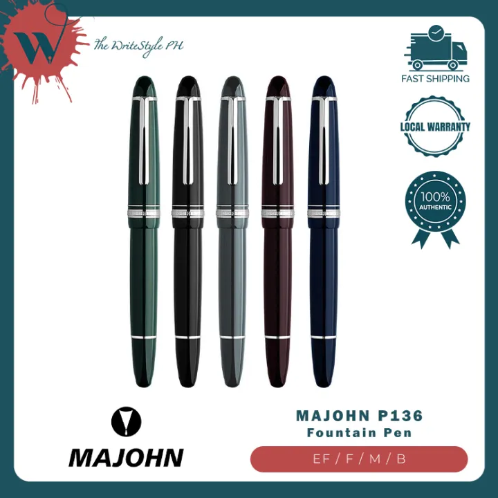 Majohn P136 (Moonman) Fountain Pen | Lazada PH