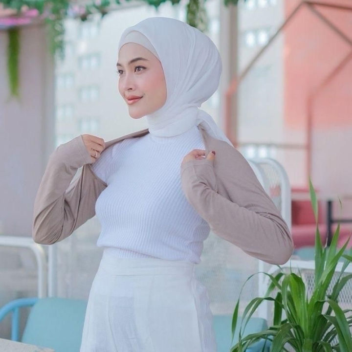 Manset Tangan Lengan Panjang Handcuff Sambungan Manset Spandex Manset ...