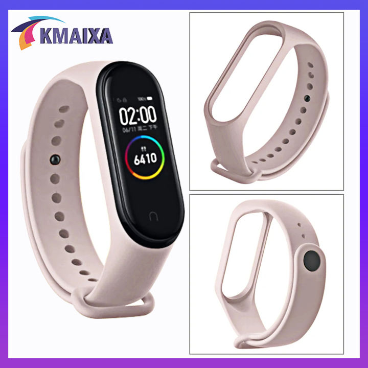 Dây đeo cho Xiaomi Mi Band 7/6/5/4/3 phụ nữ người đàn ông Xiaomi Smartwatch chất liệu Silicone ...