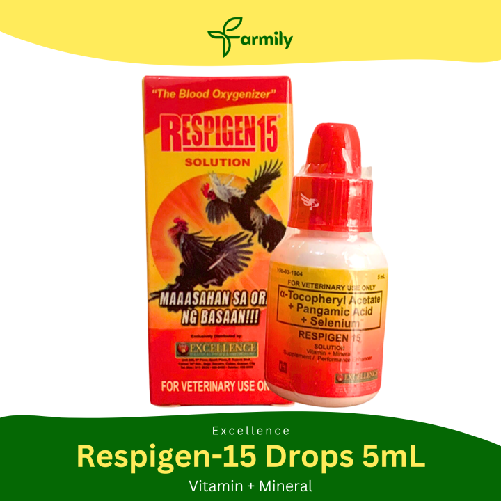 Respigen-15 Drops 5 mL | Lazada PH