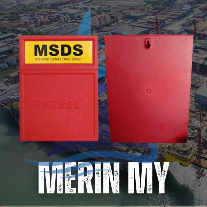 HEAVY DUTY BOX FOR MATERIAL SAFETY DATASHEET STORING MSDS STORAGE BOX ...