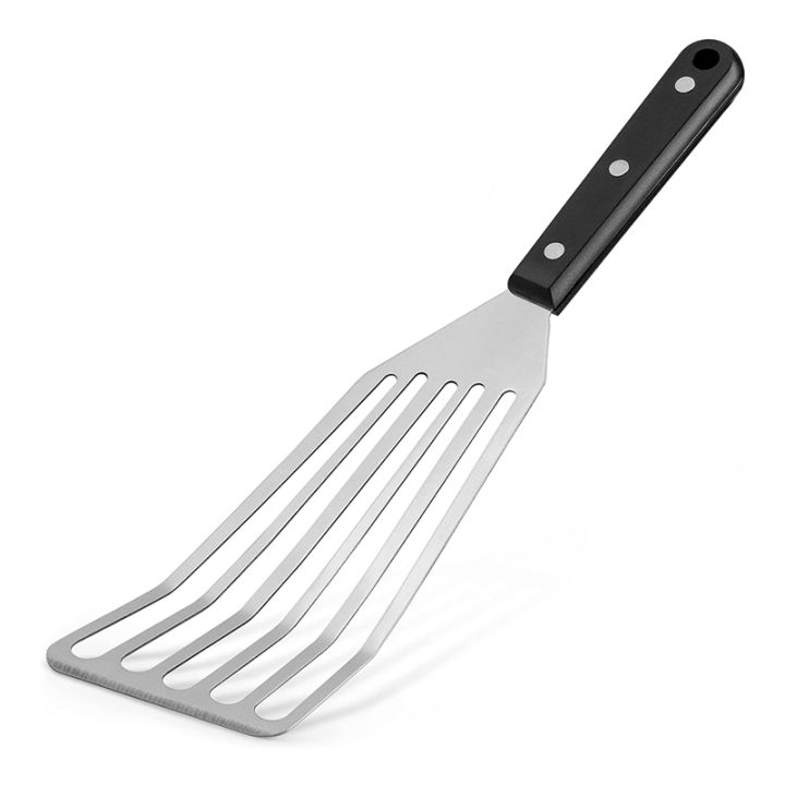 (QBEP) 12.4Inch Fish Spatula- Slotted Fish Turner Spatula with Sloped ...