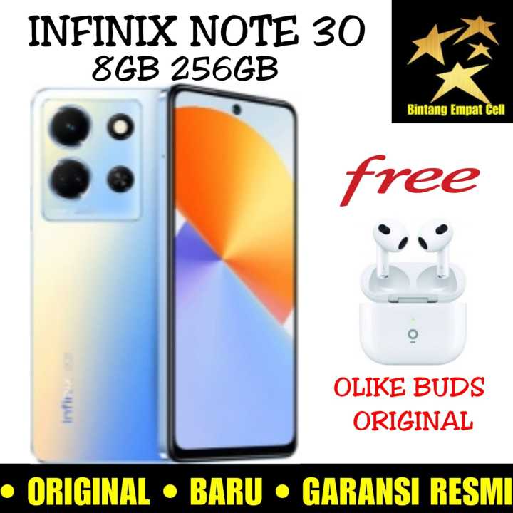 INFINIX NOTE 30 NFC 8/256 SUPPORT WIRELESS CHARGING GARANSI RESMI ...