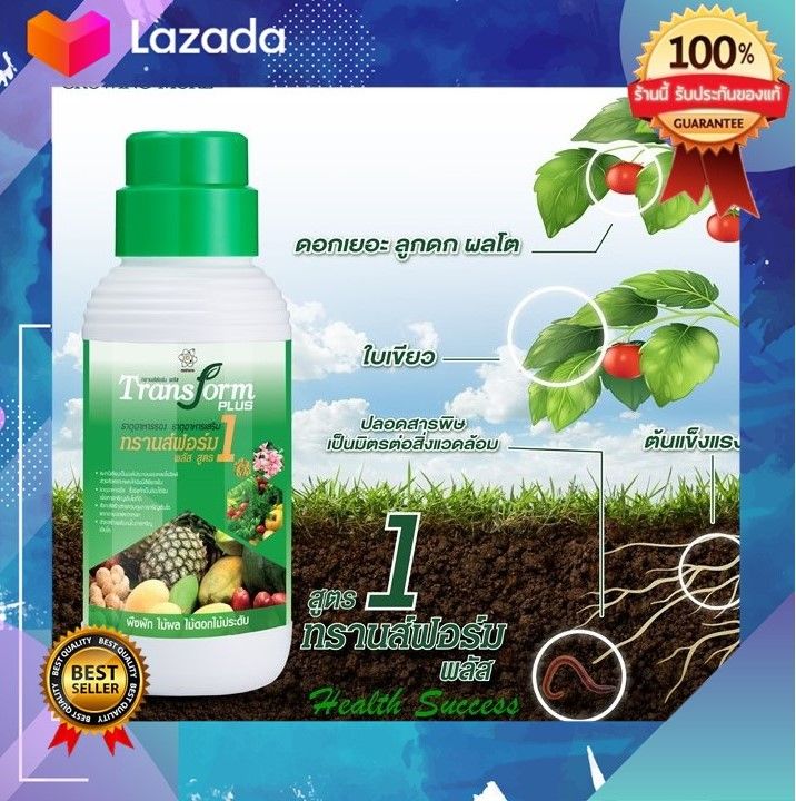 TRANSFORM PLUS 1 ธาตุอาหารรองและธาตุอาหารเสริมพืช ประกอบด้วยธาตุอาหารหลายชนิดที่มีประโยชน์ต่อพืช ...