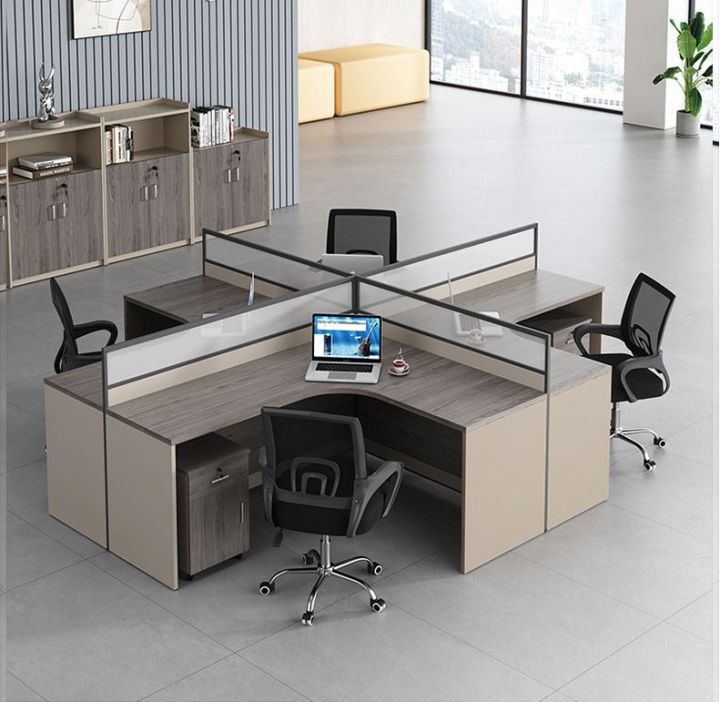 SG Ready Stock H305a L Shape Workstation w High Partition, Moveable ...