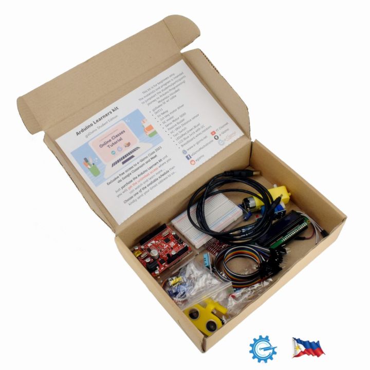 e-Gizmo Arduino Trainer Mastery Kit | Lazada PH