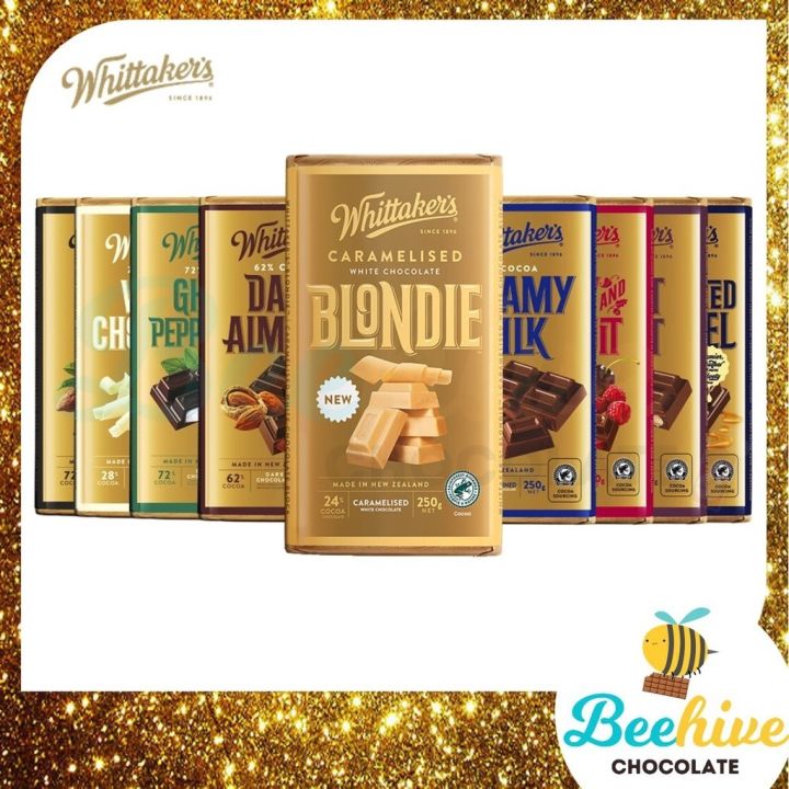 Whittakers Chocolate 250g - (Assorted Flavours) [Halal] | Lazada