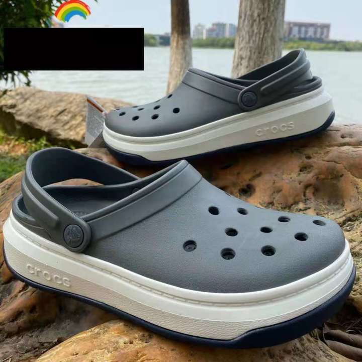New arrival Crocs bae clog platform sandals Thick bottom slippers for ...